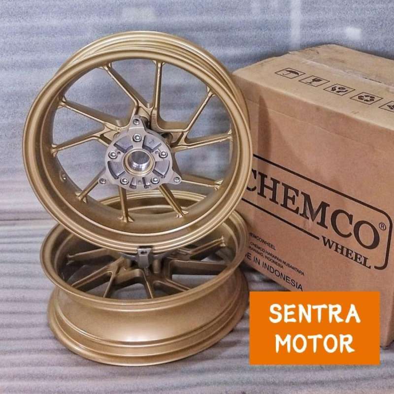 Jual Velg Racing NMAX New 2020 Chemco Velg Racing Tapak Lebar - Putih ...