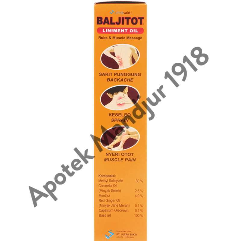 Jual Baljitot Minyak Gosok 50 mL - Meredakan Nyeri Otot dan Pegal Linu ...