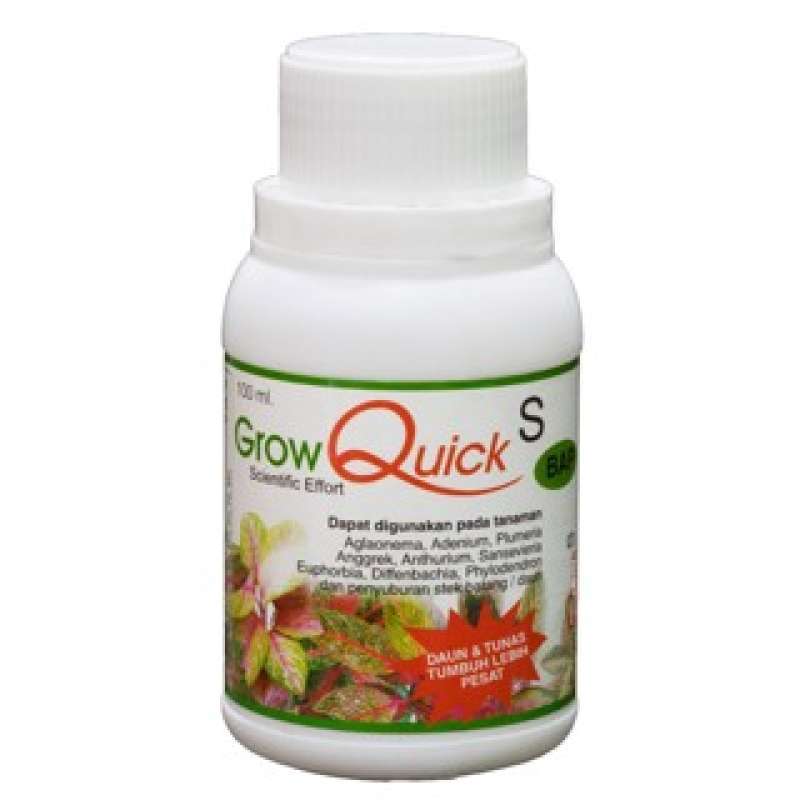 Promo Grow Quick S, Kemasan 100ml Diskon 9% Di Seller Regans Store ...