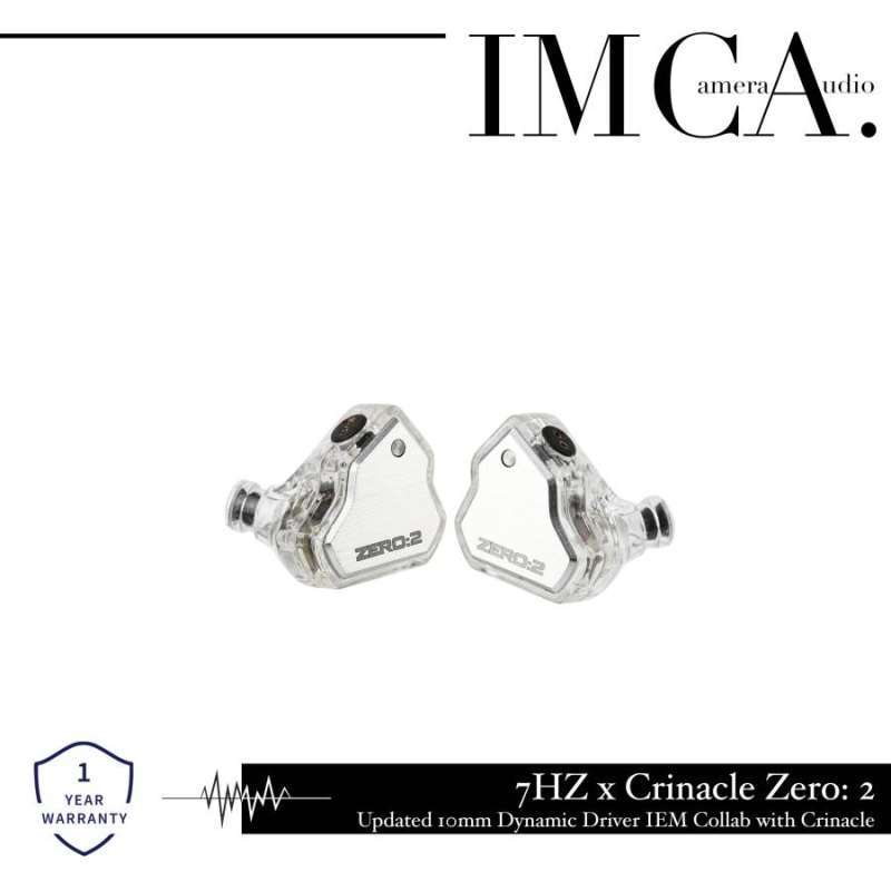 Jual 7HZ Crinacle Zero 2 / 7HZ X Crinacle Zero2 10mm Dynamic Driver IEM ...
