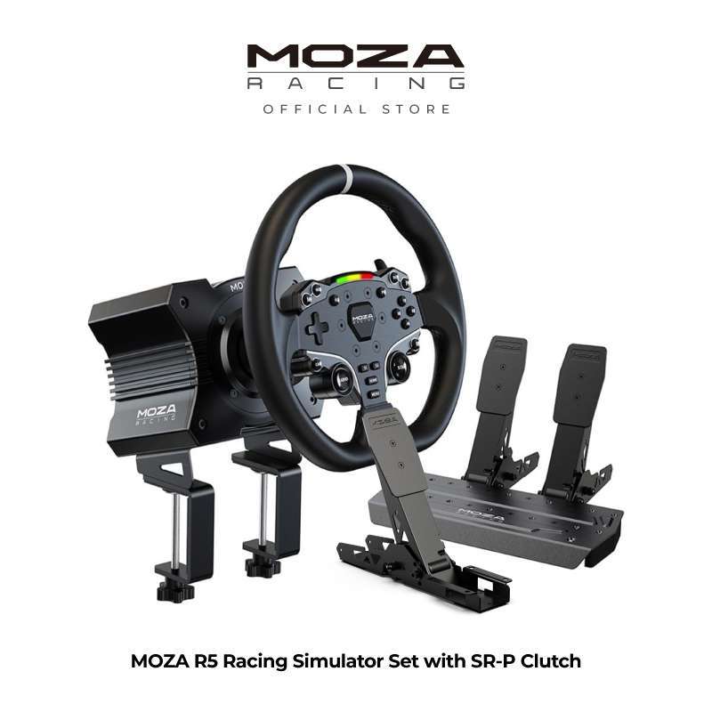 Jual MOZA Racing R5 Bundle - 5.5 Nm Direct Drive Power di Seller MOZA ...
