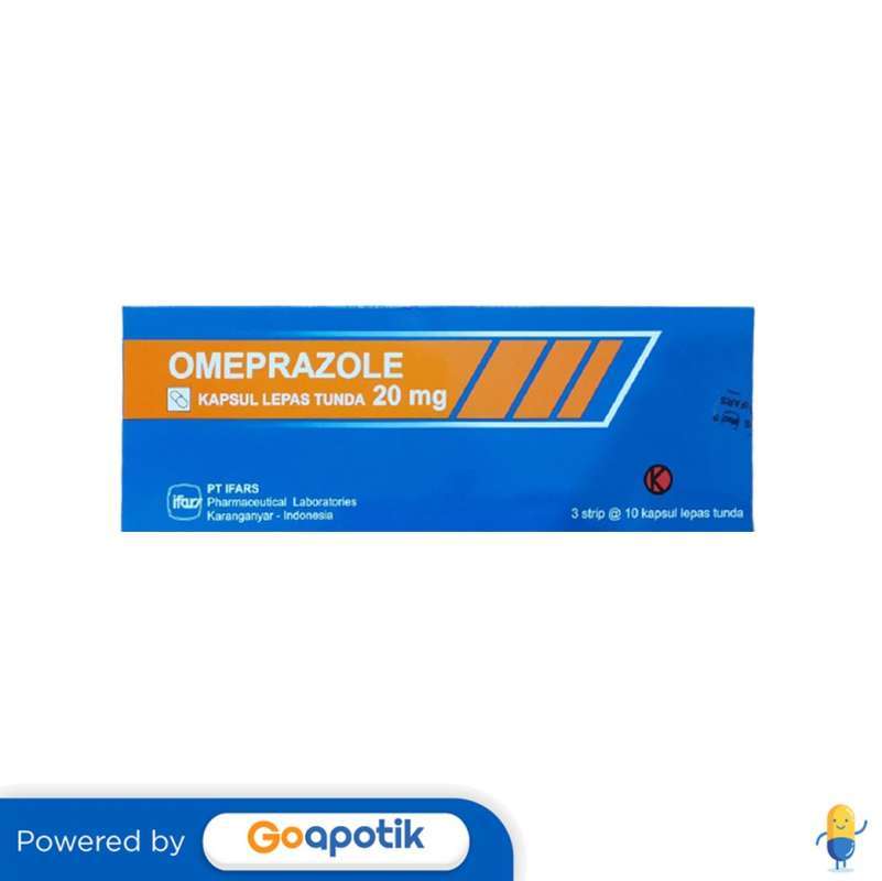 Jual OMEPRAZOLE IFARS 20 MG BOX 30 KAPSUL di Seller Apotek Victory ...