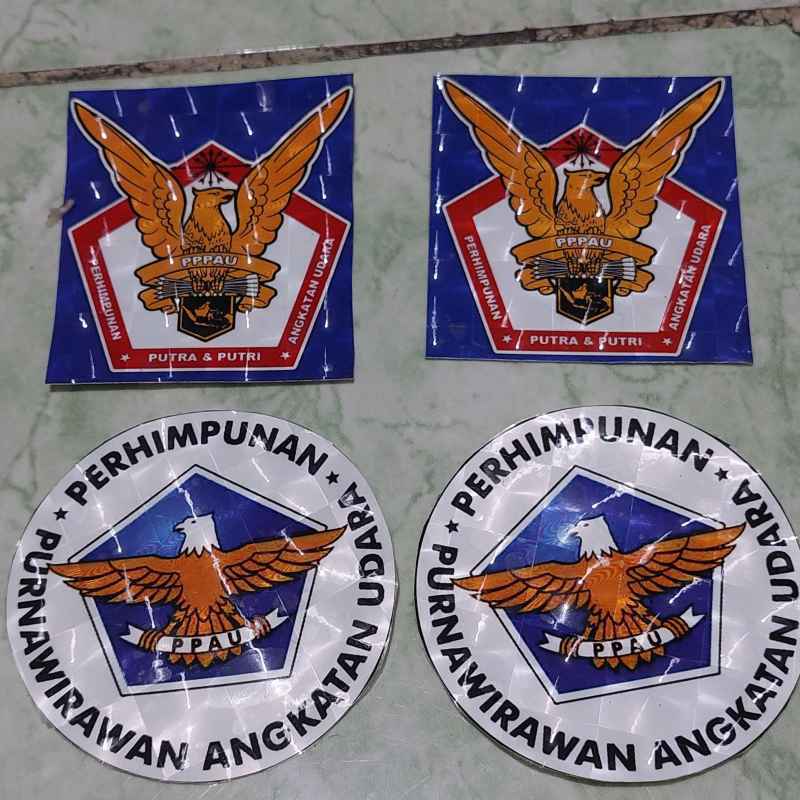 Jual stiker logo perhimpunan putra putriangkatan udara - Bulat di ...