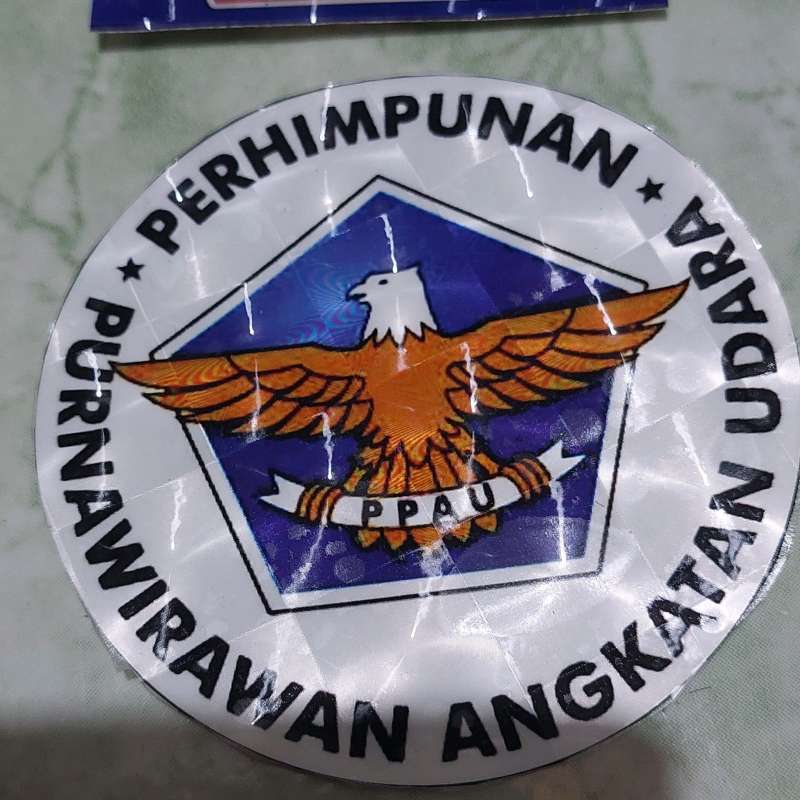 Jual stiker logo perhimpunan putra putriangkatan udara - Bulat di ...