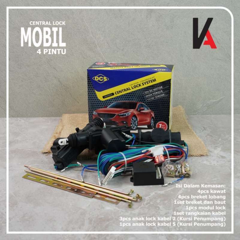Promo Central Lock Mobil Universal Untuk 4 Pintu Model High Quality ...