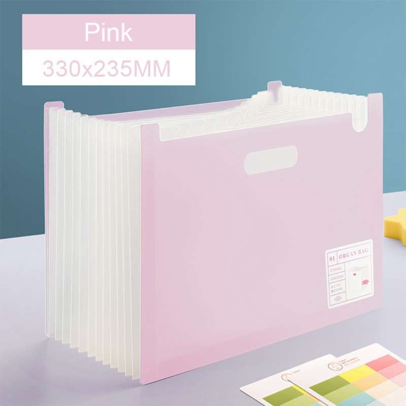 Jual Map Harmonika Expanding Stand File A4 13 Pocket / Dokumen Folder ...