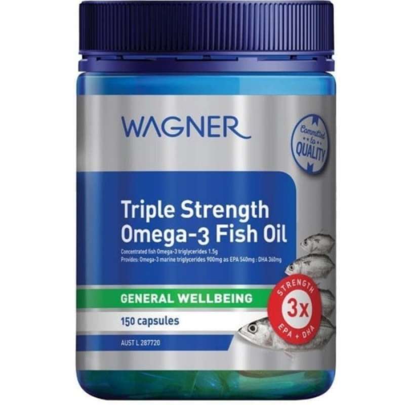 Promo Wagner Triple Strength Omega 3 Fish Oil 150 Capsules Diskon 33% ...