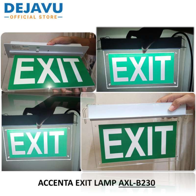 Jual Emergency Exit Sign Lamp Original Murah - Harga Diskon April 2024 ...