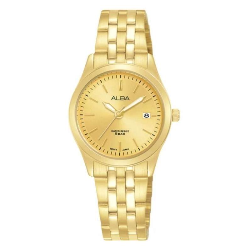 Jual Jam Tangan Wanita Alba Ah7ce6x1 Original-gold Di Seller Clasik1 ...