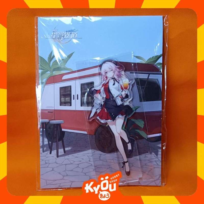 Promo March 7th Theme Acrylic Stand (16cm) - Honkai: Star Rail X Kfc ...