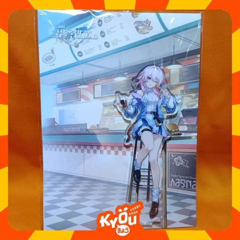 Promo March 7th Theme Acrylic Stand (16cm) - Honkai: Star Rail X Kfc ...