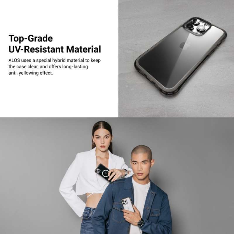 Promo Case iPhone 14 Pro Max Plus Mageasy Alos MagSafe Clear Cover ...