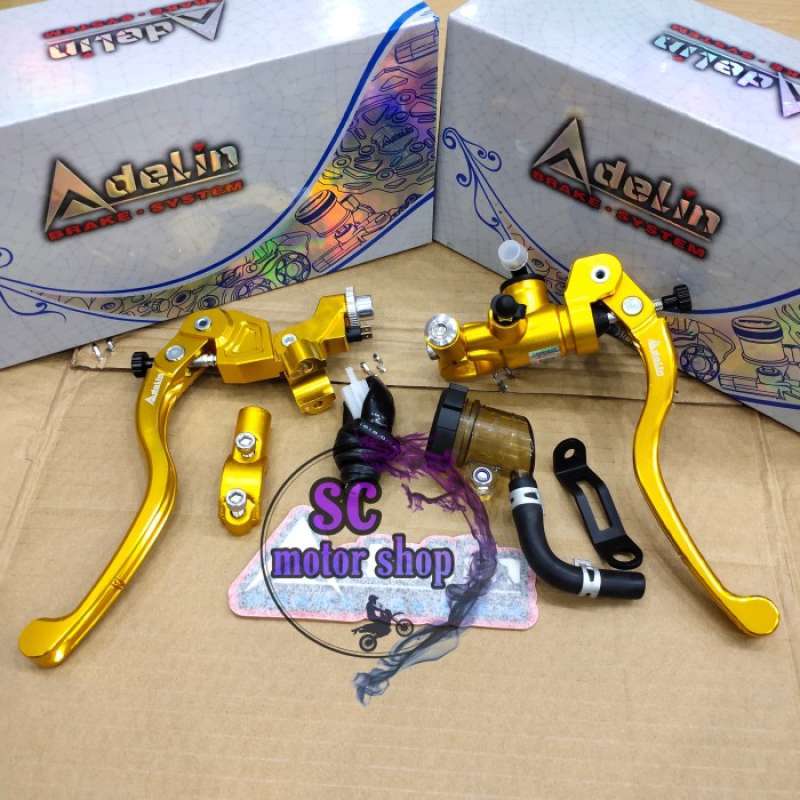 Promo New Master Rem Kanan Adelin Px-1 Sepaket Handle Kopling Adelin Px-1 Terbaru - Grey 17.5mm ...