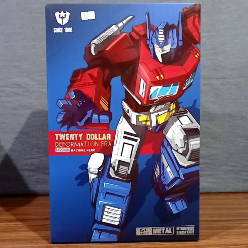 Promo Wei Jiang Mpp10 Twenty Dollar Deformation Era (optimus Prime) W8605 Diskon 9% Di Seller ...