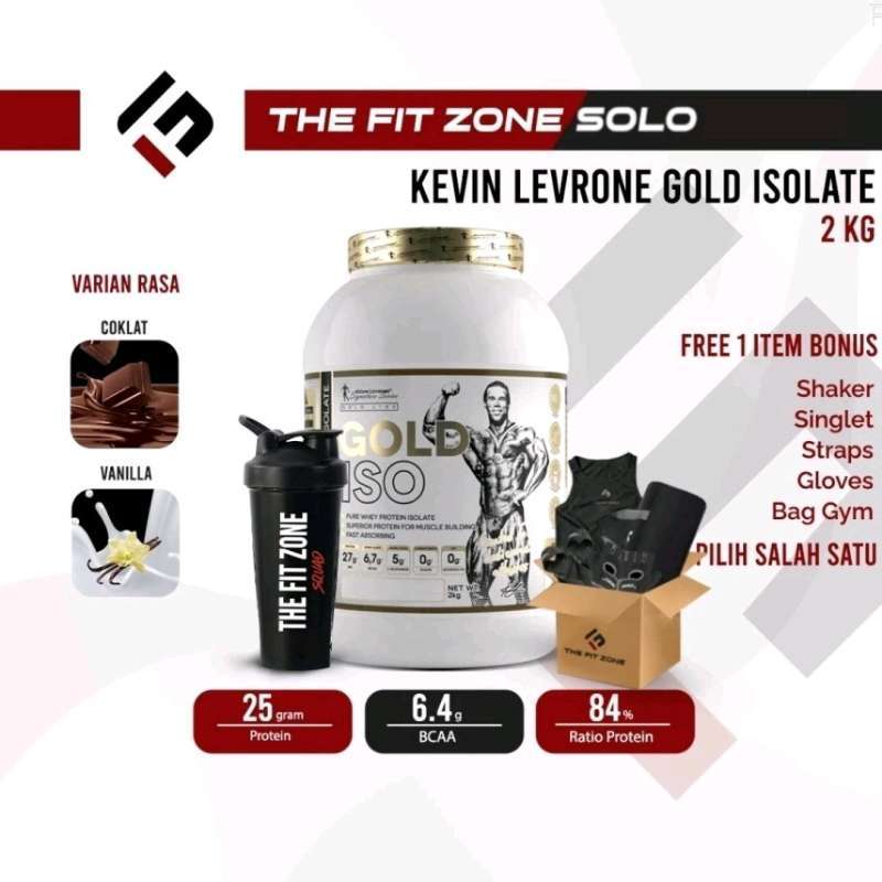 Jual Kevin Levrone Gold Isolate 2kg Whey Protein Isolate Di Seller ...