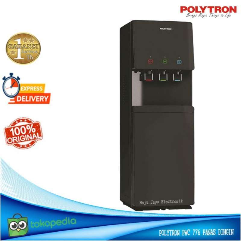Promo Terbaik Dispenser Polytron Pwc 776 Galon Bawah 3 Kran Dingin ...