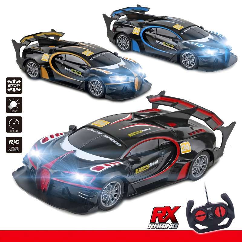 Promo Toy Studio Mainan Anak Rc Remote Control Skala 1:18 Bugatti Sport ...