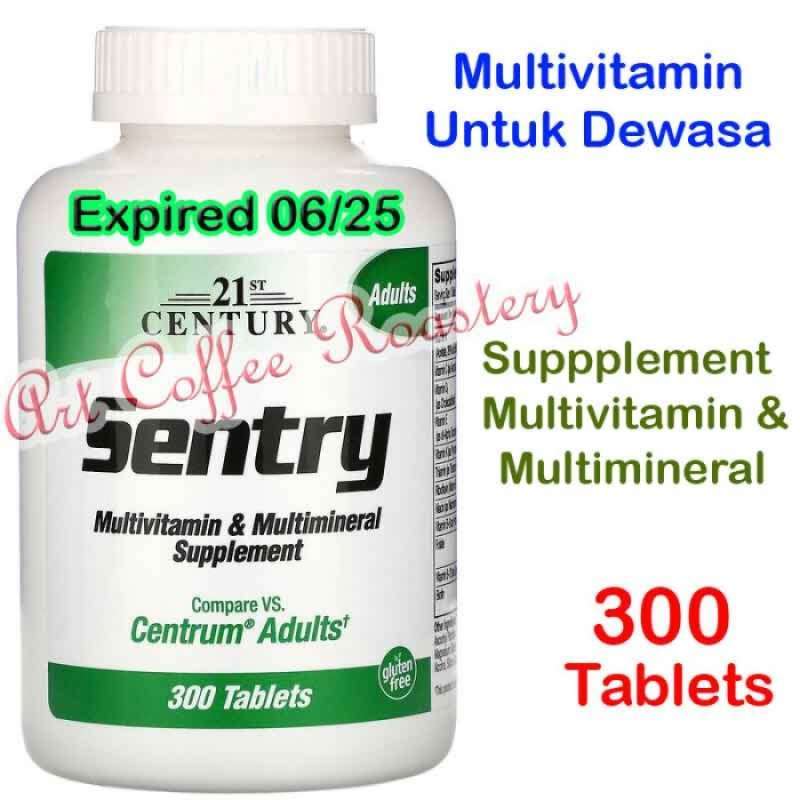 Promo Multivitamin & Multimineral, 21st Century Sentry ( Usa ) 300 ...