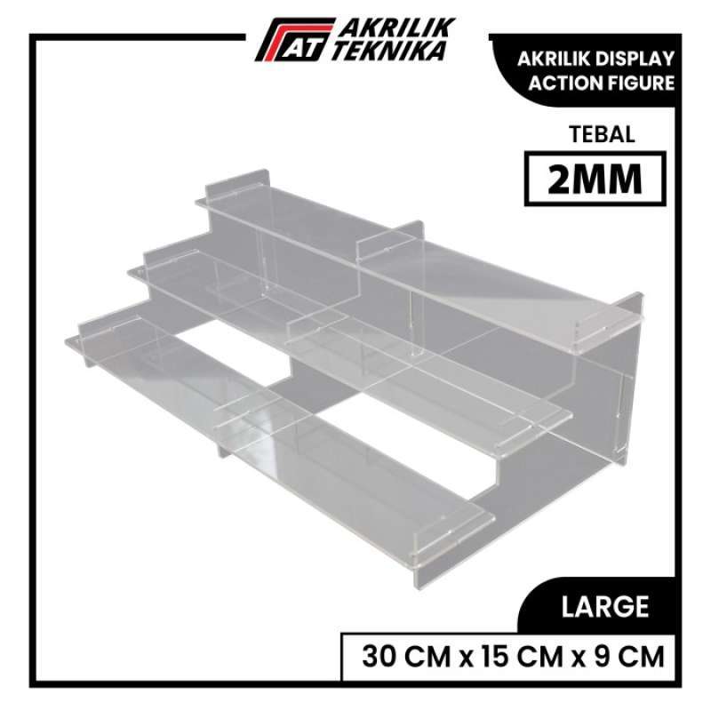 Promo Stand Display Akrilik / Rak Action Figure / Display Kacamata ...
