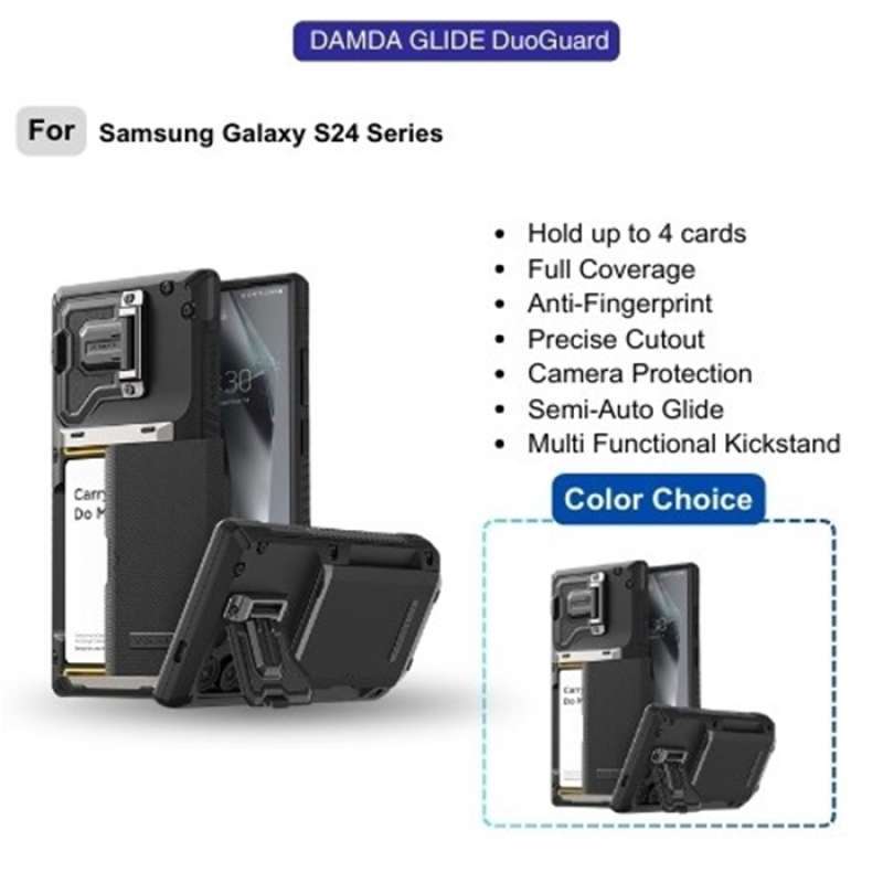 Promo Case Samsung Galaxy S24 Ultra Plus Vrs Design Damda Glide ...