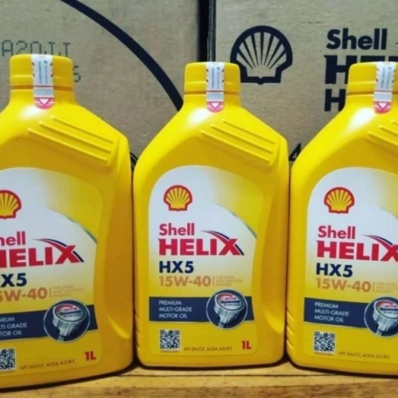 Promo Shell Helix Hx5 15w - 40 1liter Diskon 9% Di Seller Dharmajati ...
