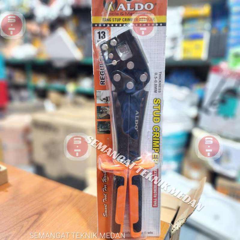 Jual 887 Tang Stud Partisi Crimper Crimping Jepit Rangka Baja Ringan ...