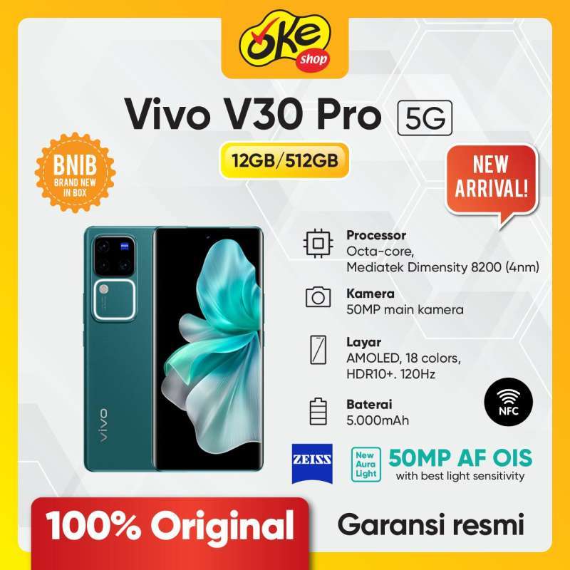 Jual Vivo V30 Pro 5g 12/512gb Di Seller Okeshop O2o Official Store - Xiaomi Grand Indonesia ...