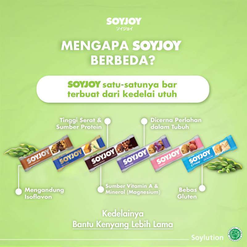 Promo Smg/jog/solo - Soyjoy Mochachoco Cashew [30 G] Diskon 3% Di Seller Bliblimart Fnb ...