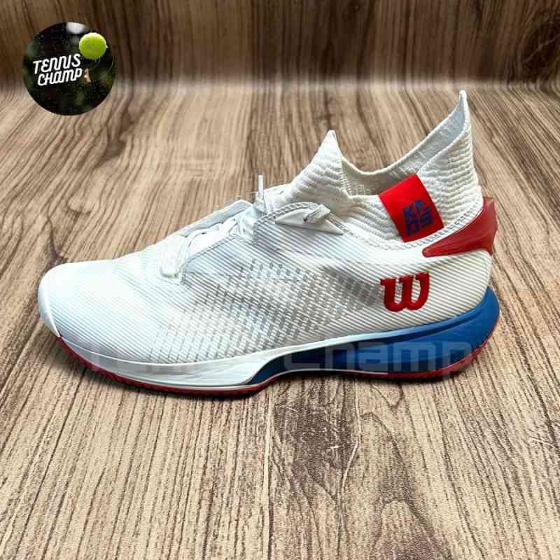 Jual Sepatu Tenis Wilson Kaos Rapide Sft 2024/tennis Shoes Wilson White ...