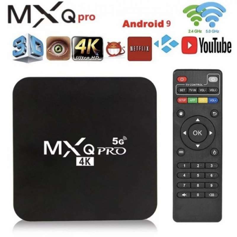 Promo Android Tv Box Mxq Pro 4k 5g - Smart Tv Box Media Player - Tv Box 7acc Diskon 9% Di Seller ...