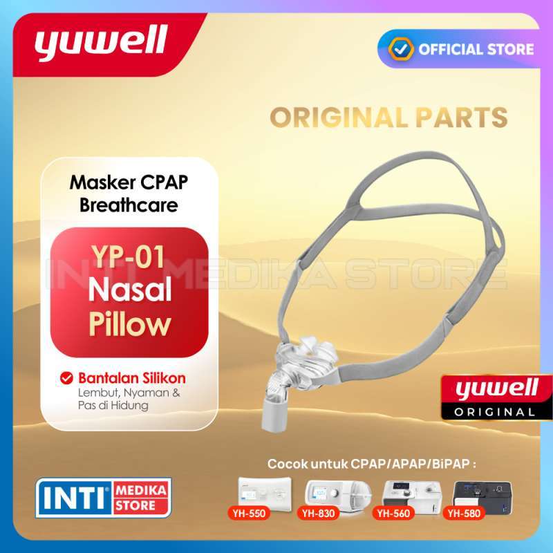 Jual Yuwell - Nasal Pillow Mask Cpap Bipap Sleep Apnea | Masker Hidung ...