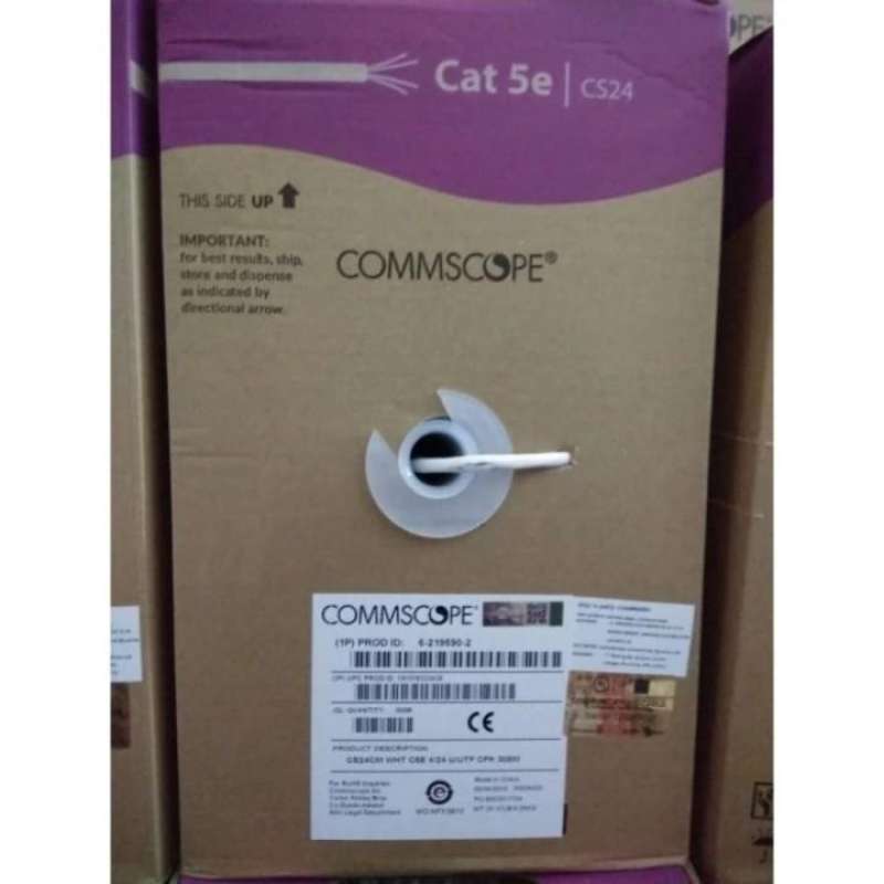 Jual Kabel Lan Utp Amp Commscope Cat5 /kabel Commscope Cat5e Di Seller ...