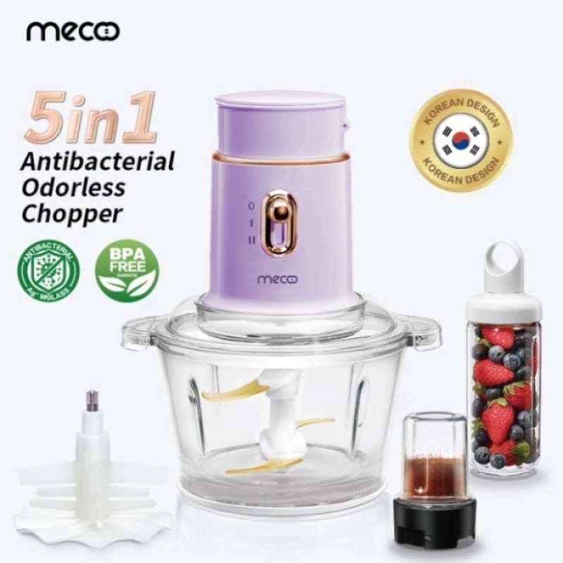 Promo Mecoo Blender Bumbu - Multi Blender Mini Mecoo 5 In 1 Chopper ...