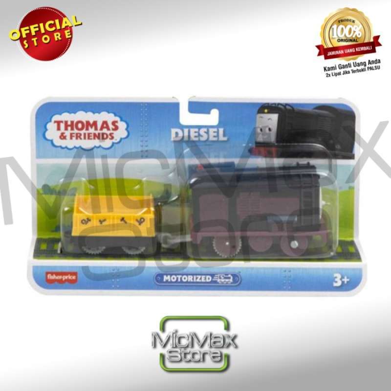 Promo Thomas & Friends Track Master Fisher Price Motzed Engine Hfx92 ...