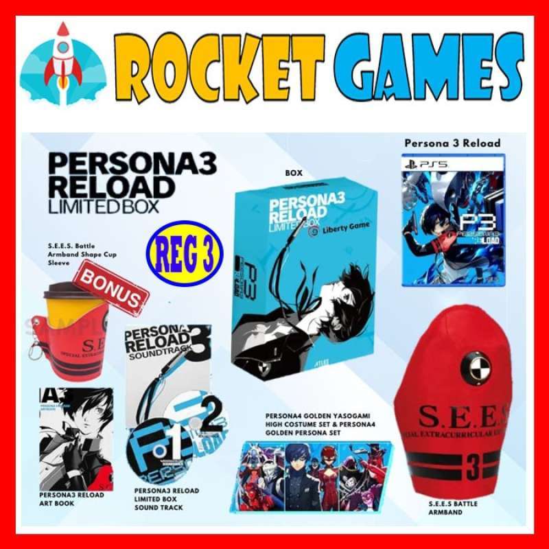 Jual Ps5 Persona 3 Reload / P3r / P3 Limited Box Edition Di Seller Rocket Games - Lebak Bulus ...