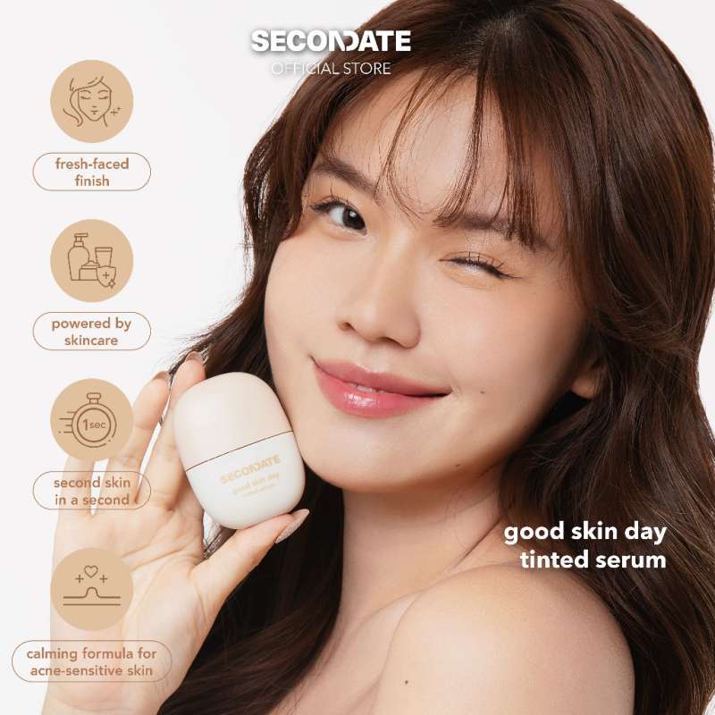 Promo Secondate Good Skin Day Tinted Serum Diskon 10% Di Seller ...