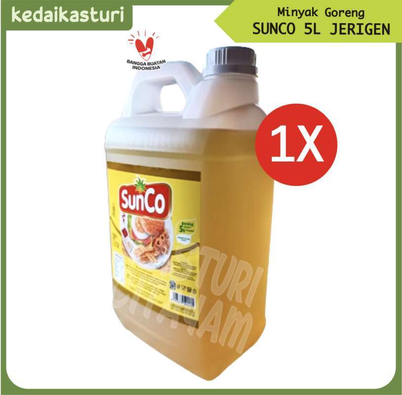 Promo Sunco 5 Liter Minyak Goreng - 1 Jerigen Diskon 20% Di Seller ...