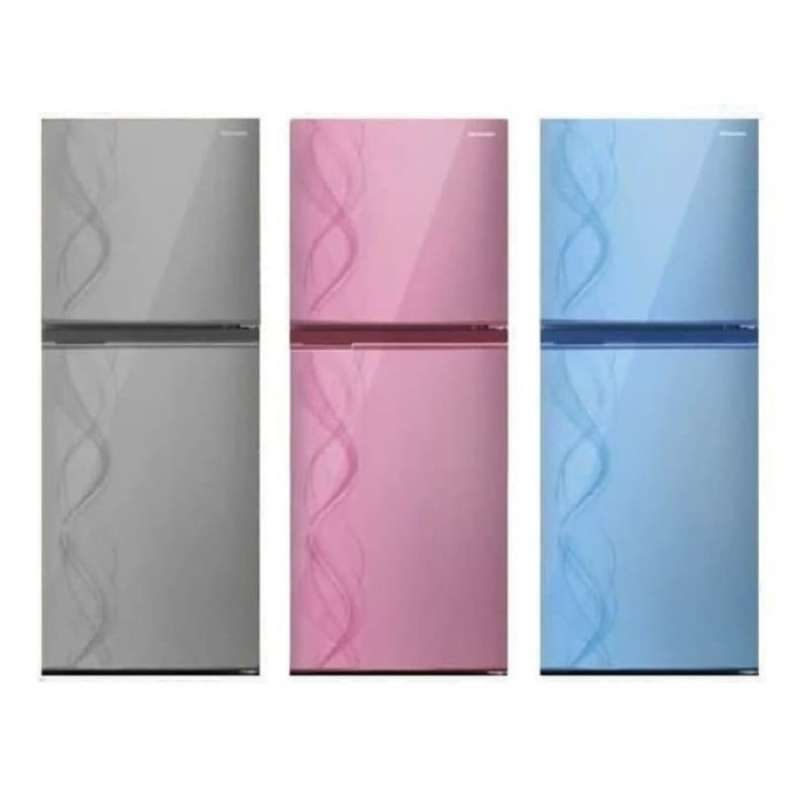 Promo Kulkas 2 Pintu Pink Sharp Sj-237nd-ap | 2 Door Refrigerator ...