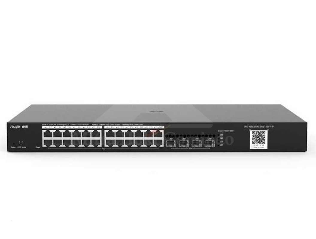 Jual Ruijie Reyee Rg-nbs3100-24gt4sfp-p Cloud Managed Poe Switch Di ...