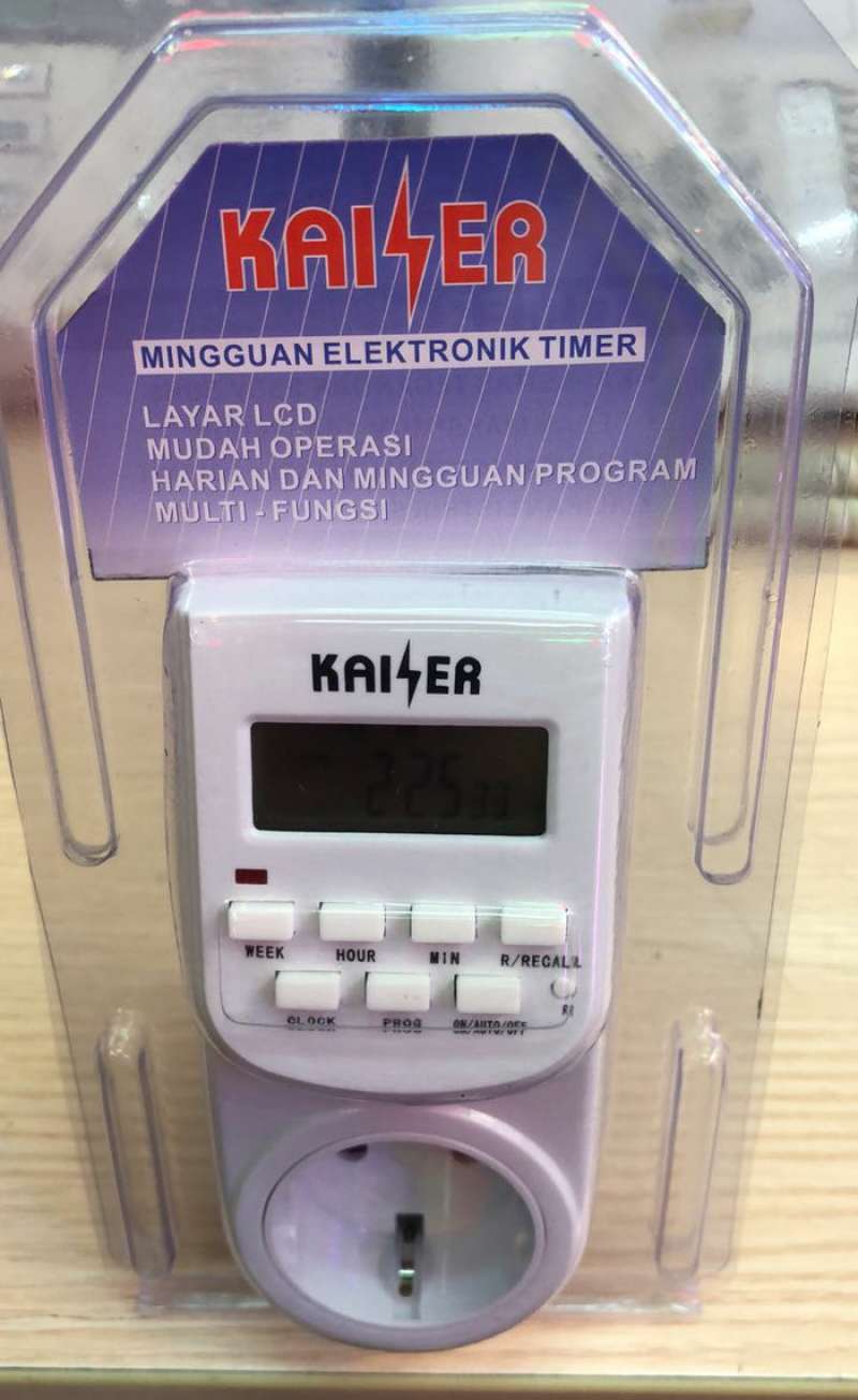 Promo Kaiser Electronic Timer Mingguan Diskon 9% Di Seller Denasta ...