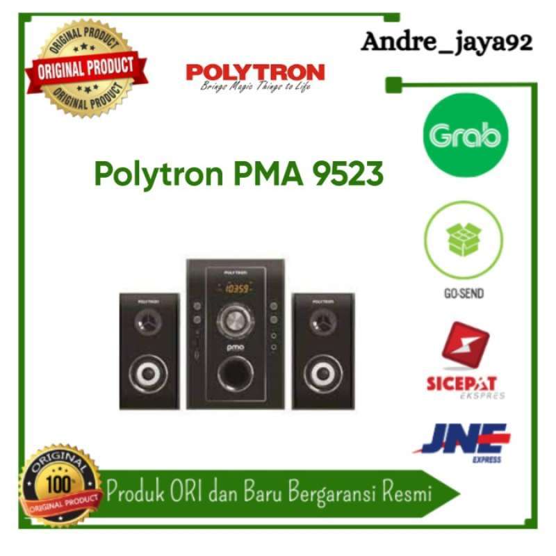 Jual Polytron Speaker Aktif Pma-9523/b Di Seller Andre Jaya 92 Official ...