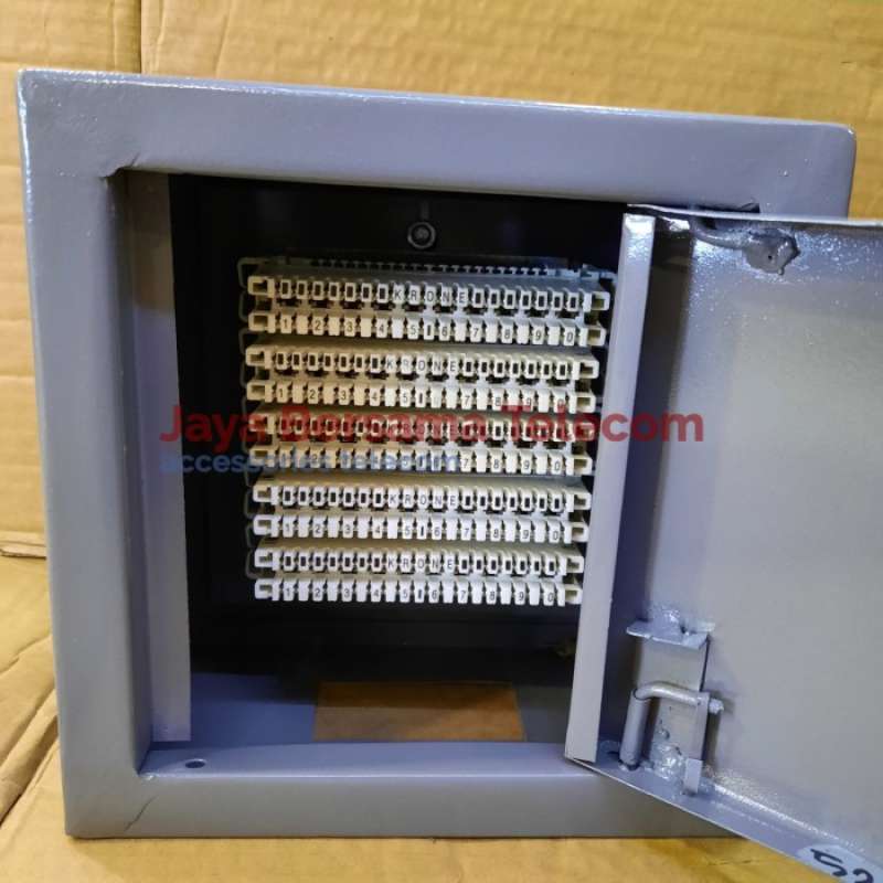 Promo Box Mdf/box Telpon Kapasitas 50 Pair Lengkap Bmf + Terminal Lsa ...