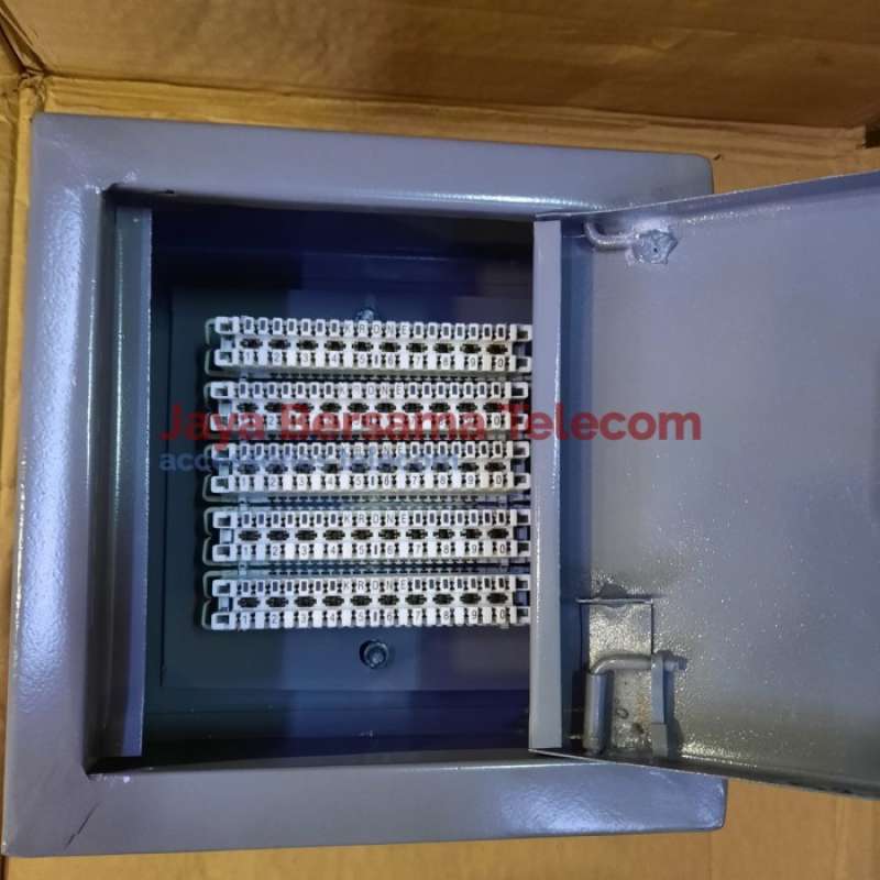 Promo Box Mdf/box Telpon Kapasitas 50 Pair Lengkap Bmf + Terminal Lsa ...