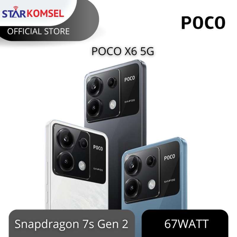 Jual Poco X6 Pro 5g Nfc 12/256 Garansi Xiaomi Indonesia Di Seller Star Komsel Store - Masale ...