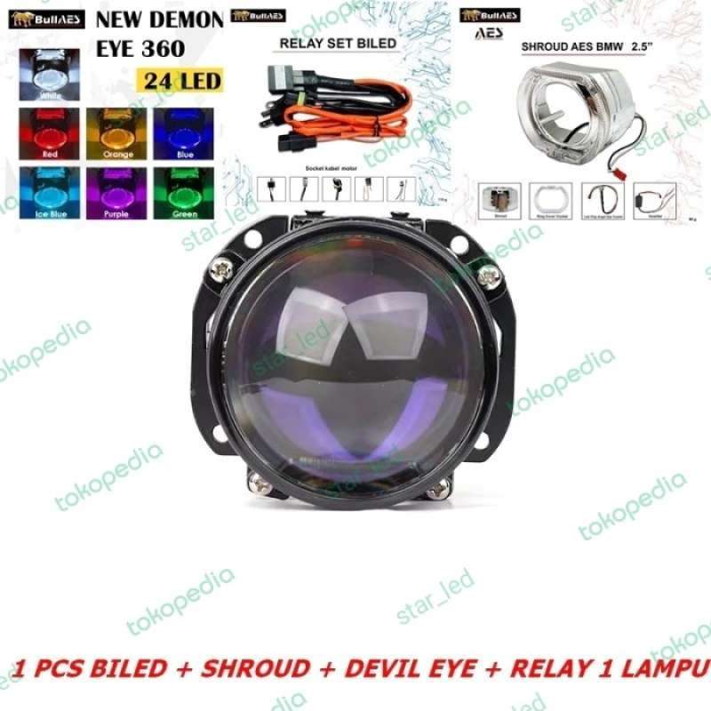 Jual Paket Biled Lengkap Aes Turbo Se 2.5inch 55watt Wst Gen 3 - Paket ...