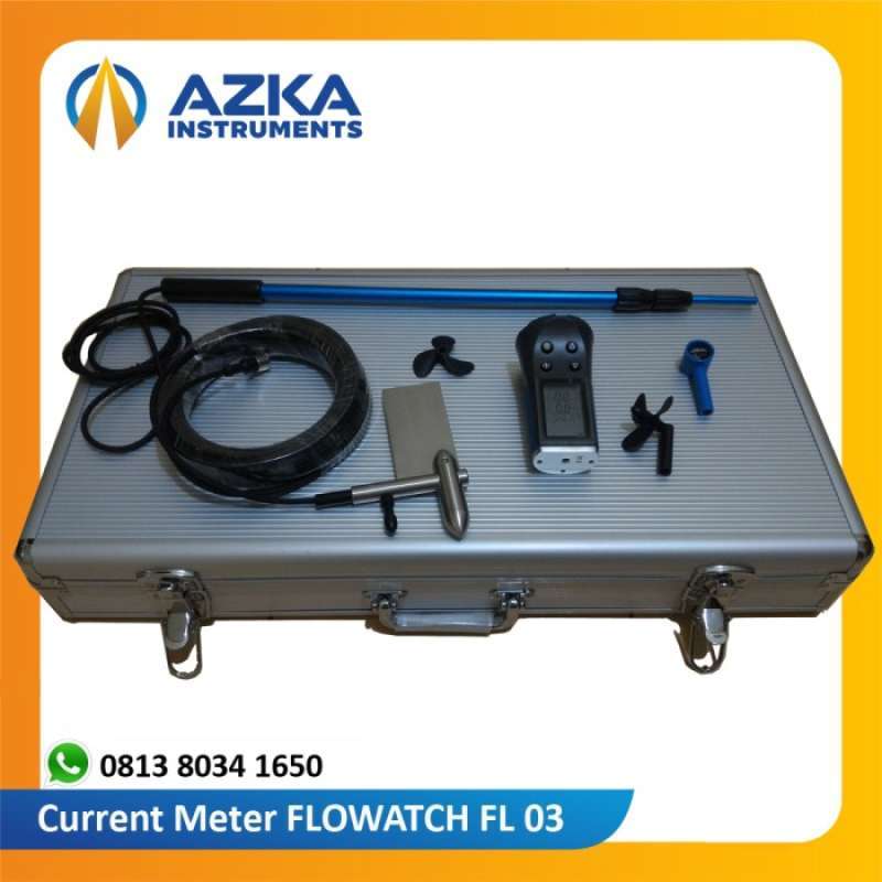Promo Current Meter Flowatch Fl-03 Pengukur Kecepatan Arus Air Dan Angin Diskon 9% Di Seller ...
