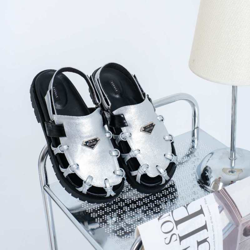 Promo Megan Silver Jakarta Vol. Ii Series Sandals By Cekhas - 39 Diskon ...