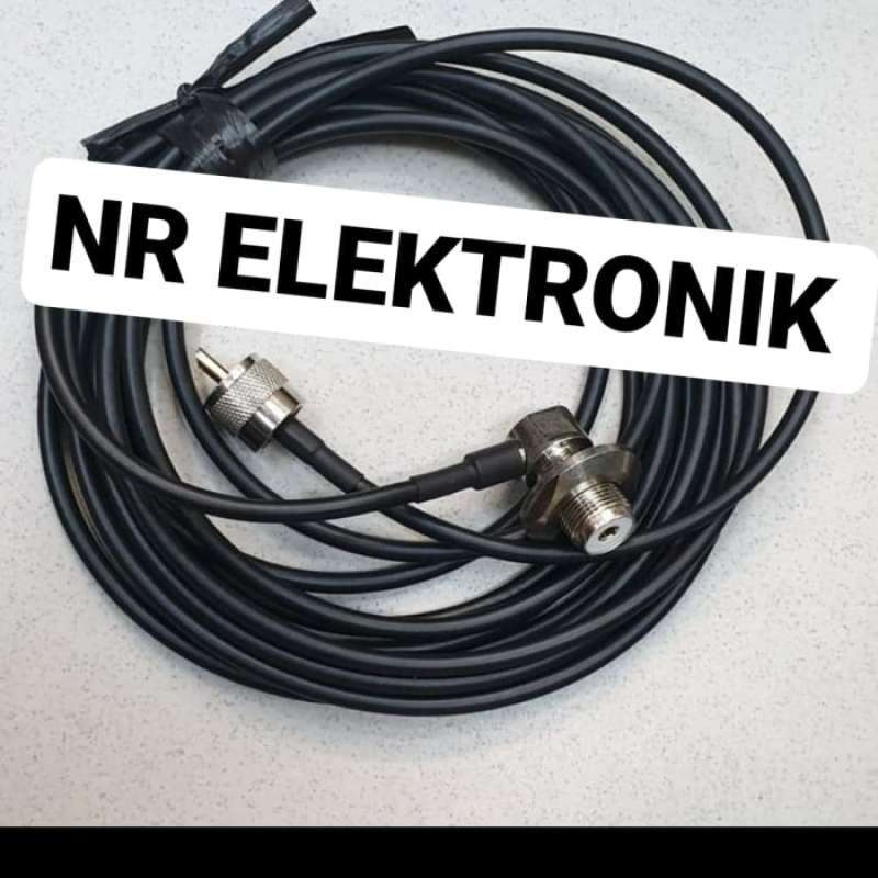 Promo Kabel Antena Ht Dan Radio Rig 15meter Rg58 + Konektor Diskon 36% ...