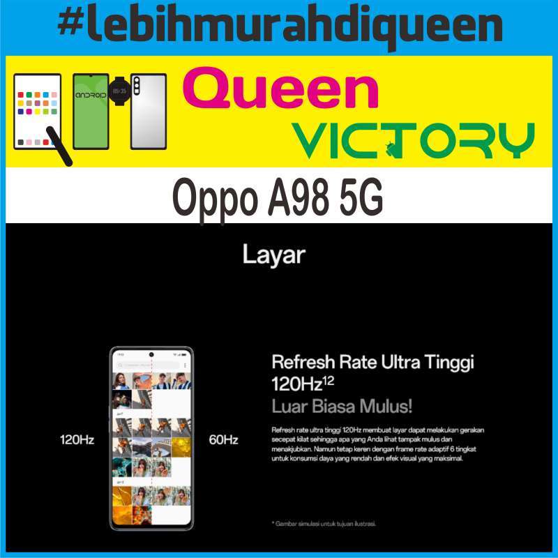 Jual Oppo A98 5g 8/256 Garansi Resmi Indonesia Di Seller Queen Official Store - Gudang - Kota ...