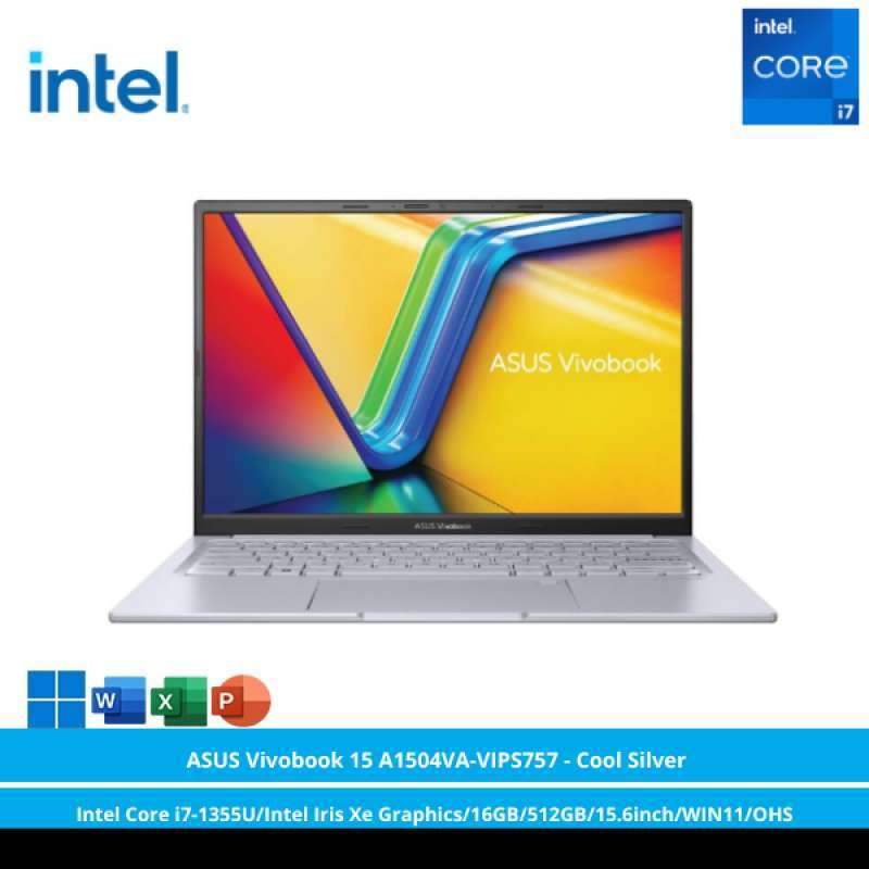 Promo Asus Vivobook 15 A1504va-vips757 - Cool Silver [intel Core I7 ...